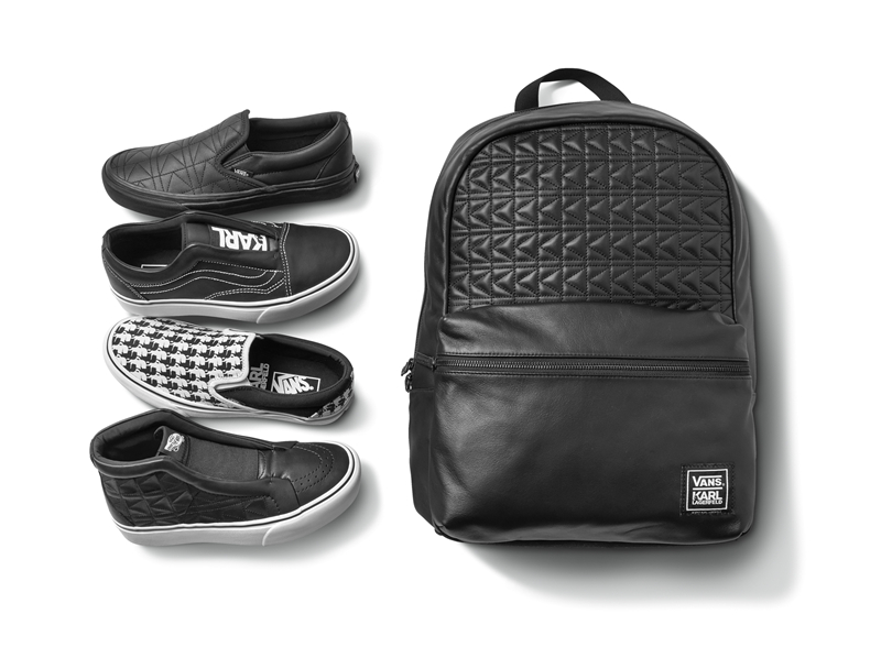 Vans携手KARL LAGERFELD推出2017秋季联名系列Vans经典风格重新演绎，时尚品牌轻松打造街头造型