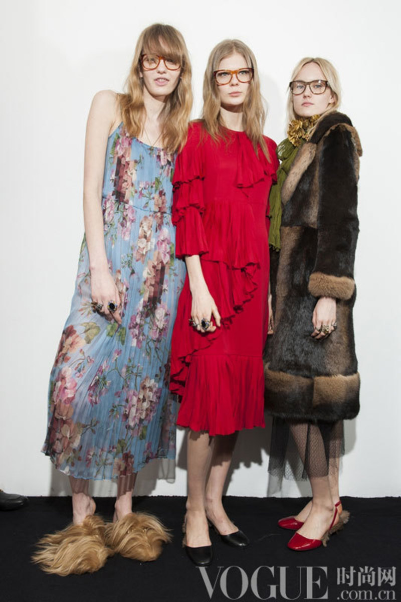 Gucci 2015秋冬后台揭秘